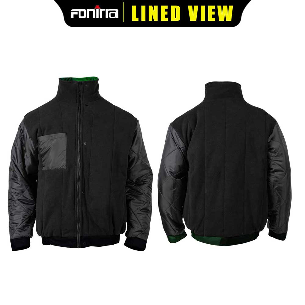 JK47 Green High Visibility Oxford Shell Waterproof Reflective Jacket ...