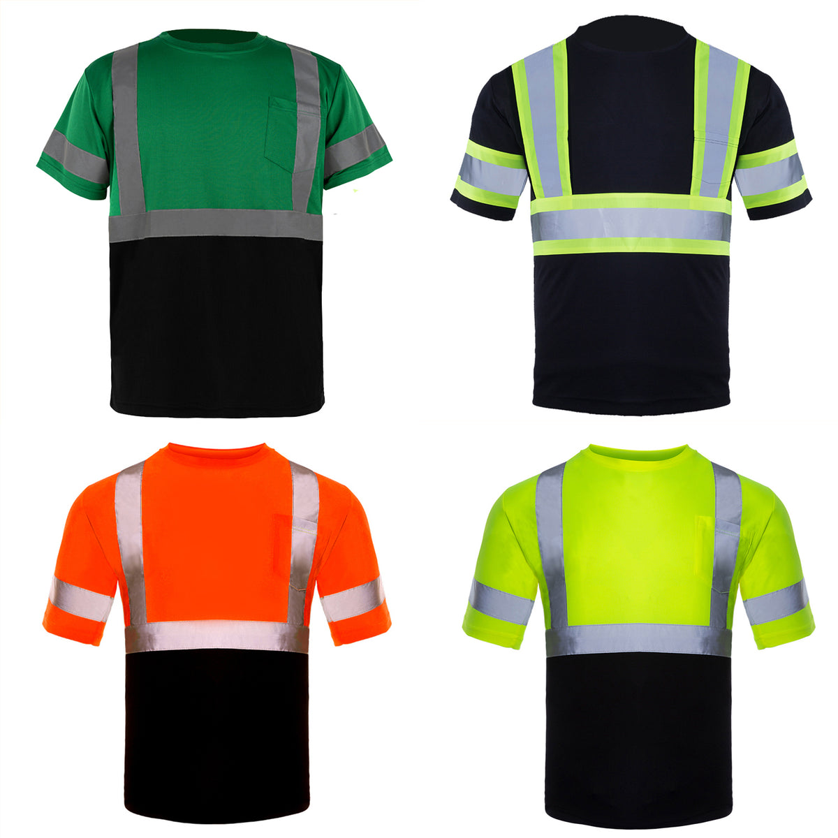 【Promotional Discount】Safety Shirts/Vests for Men High Visibility Refl ...